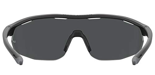 Under Armour Mens Male Style Ua 0003/G/S Sunglasses, Matte Black/Grey, 99mm 1mm US