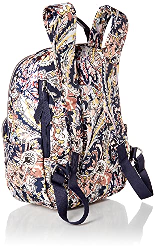 Vera Bradley Women's Performance Twill Small Backpack, Tangier Paisley, One Size