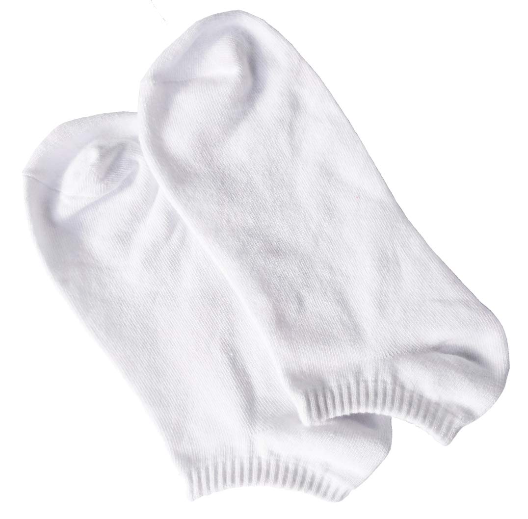 WEUSMAY Ankle No Show Socks for Boys Girls Casual and Athletic Youth Kids Low Cut Socks 8 Pairs (Shoe Size: 2.5-6.5)
