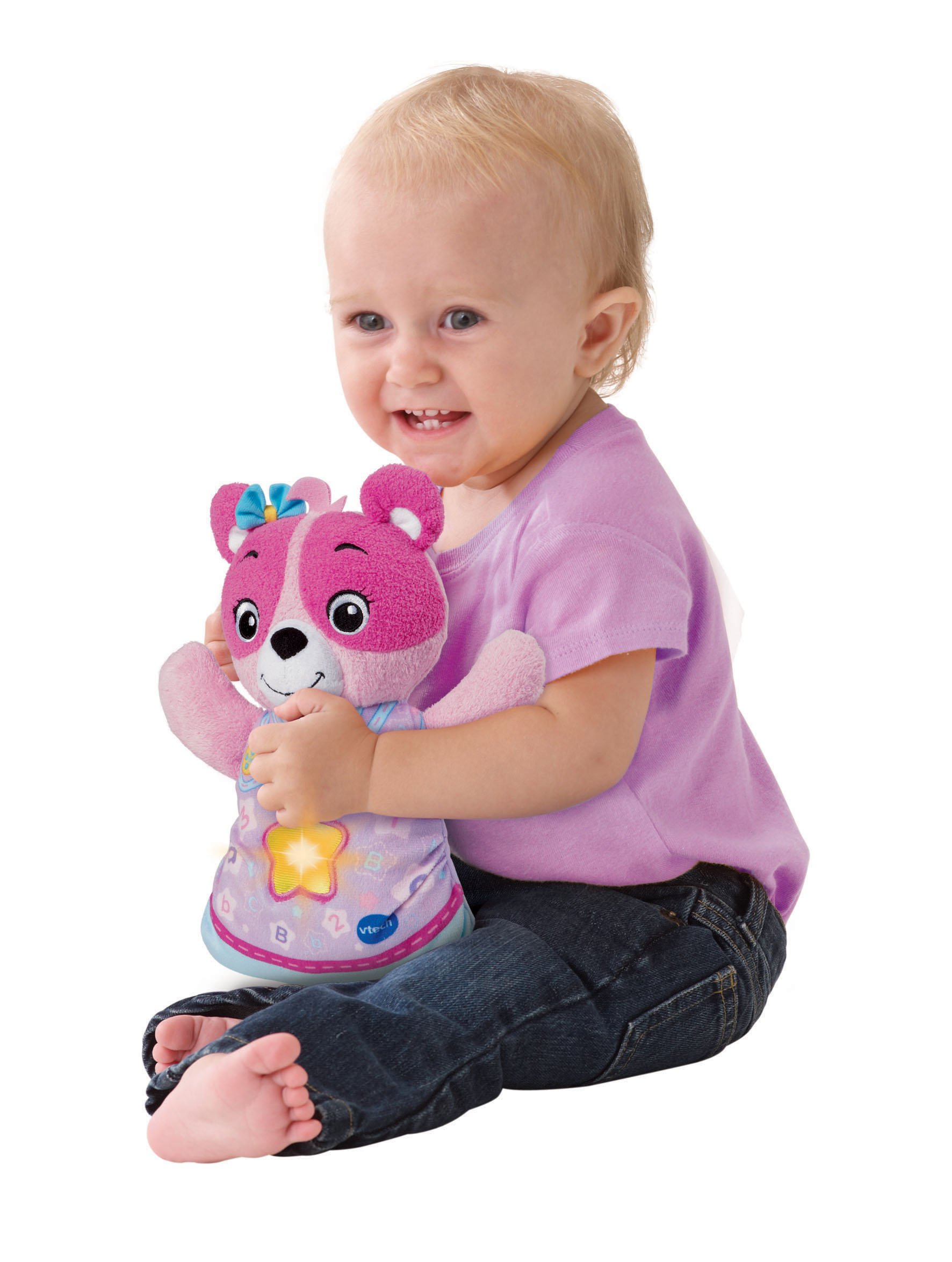 VTech Soothing Songs Bear, Pink