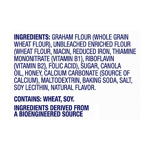 Teddy Grahams Honey Graham Snacks, 48 Total Snack Packs (4 Boxes)