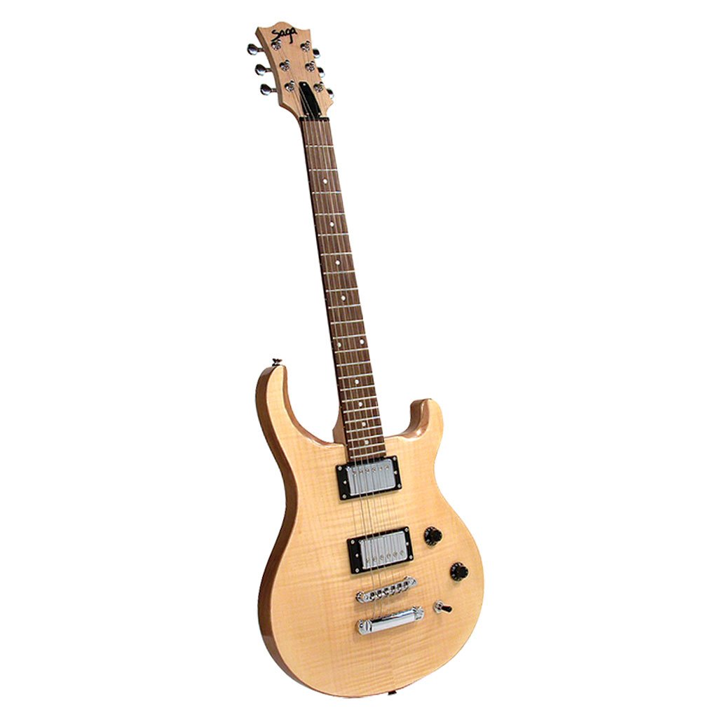 Saga HT-10 Electric Guitar Kit - PS Style,Natural