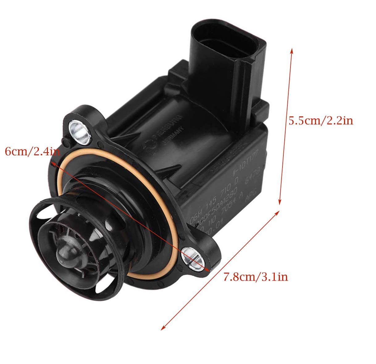 Turbo diverter valve,Turbocharger Cutoff Valve Bypass Valve 7.01830.13.0 For Audi VW 06H145710D