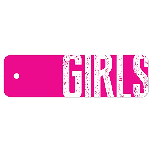 Top Notch Teacher Products Plastic Hall Pass, Big Type Girls