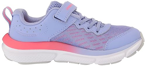 Under Armour Girls' Pre School Assert 10 Alternate Closure, (500) Purple Ice/Halo Gray/Pink Shock, 10.5, US