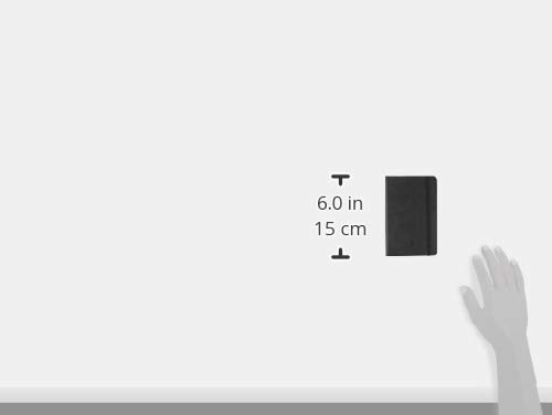 Silvine A6 Executive Soft Feel Notebook Black. 160 Pages (80 Sheets) Ruled 7mm feint. Ref 196BK