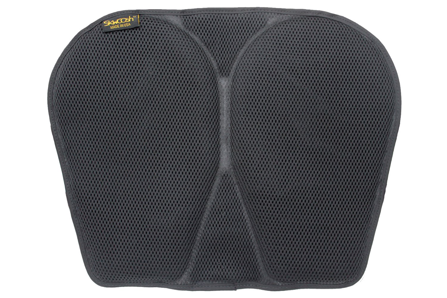 Skwoosh Classic Kayak Paddling Gel Seat Pad with Airflo Breathable and Cushioning Mesh | Made in USA