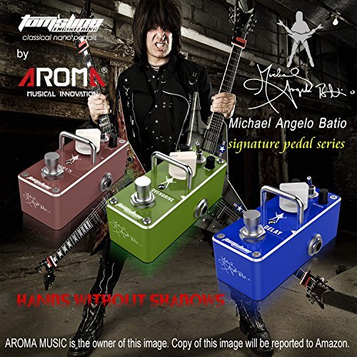 Tom'sline Engineering Analogue Chorus Pedal - Rich Sound Vast Range of Depth and Speed by Michael Angelo Batio Signature Guitar Effect Pedal Mini Pedal ACH3S