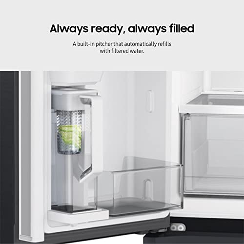 Samsung RF29A9071SG/AA Flex Full Depth Pitcher Refrigerator, Black Stainless Steel