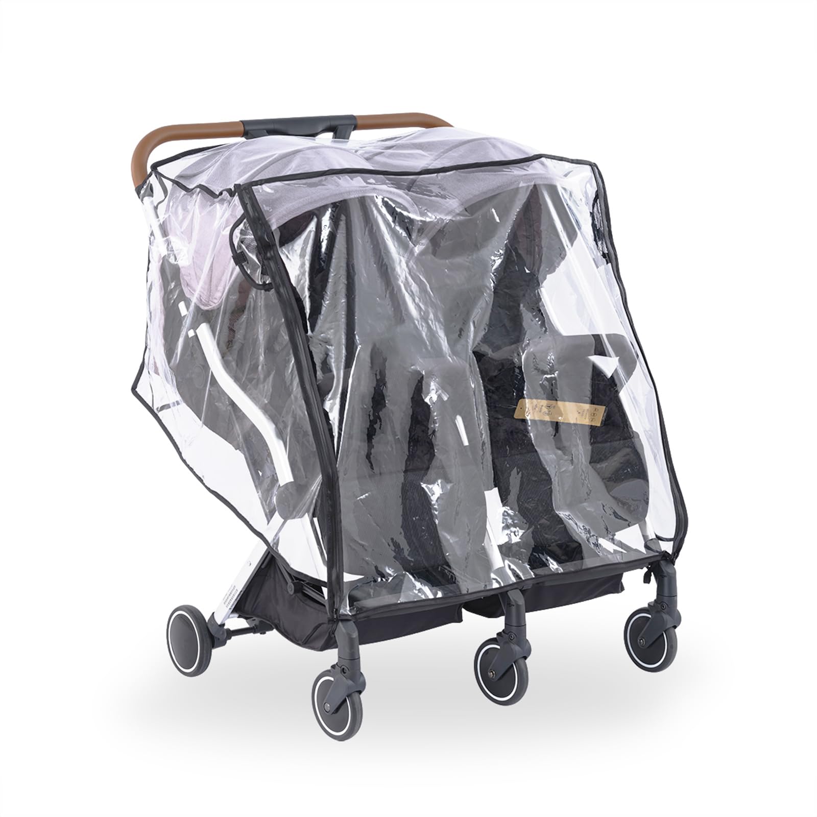 Winter Rain Cover for Goodbaby Pockit Stroller Pram Accessories Waterproof Raincoat fit for GB Pockit 3S 2S 3C Plus (Grey)