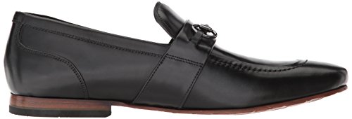 Ted Baker Men's DAISER Loafer, Black Leather, 7 M US