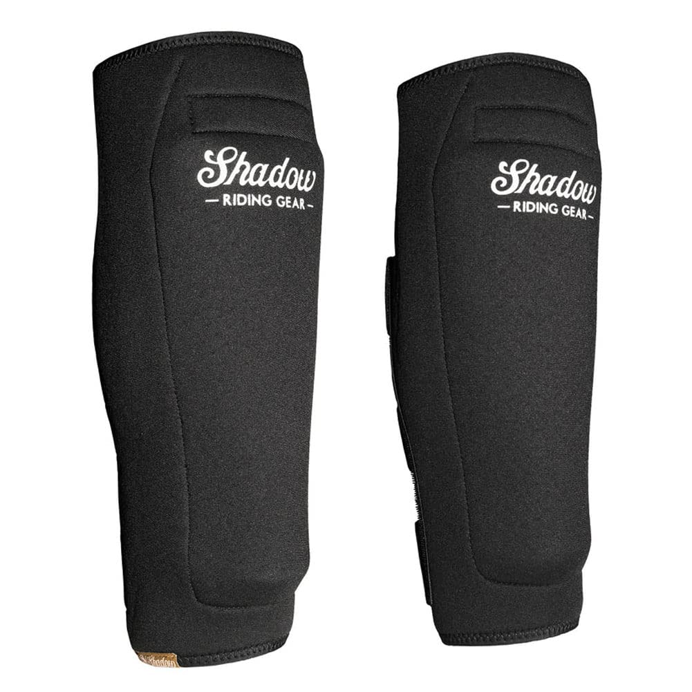 THE SHADOW CONSPIRACY Super Slim Shinners Durable Breathable Adjustable Flexible Soft Shin Guards with Integrated Hardshell, Large/X-Large