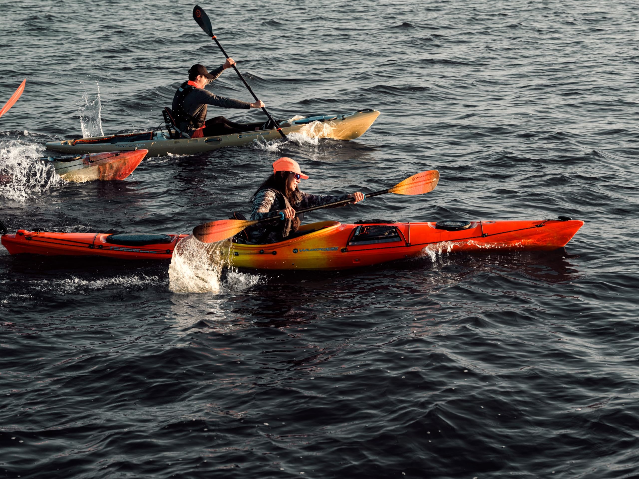 Wilderness Systems Tsunami 140 | Sit Inside Touring Kayak | Kayak with Rudder | 14' | Mango