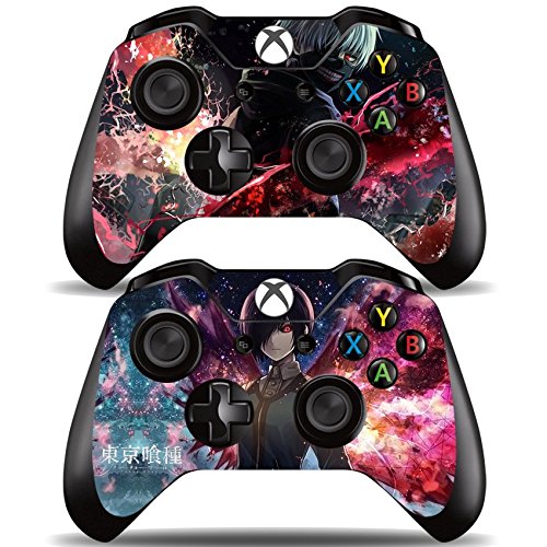 Vanknight Vinyl Decal Skin Stickers Cover for Xbox One 2 Controllers Skin