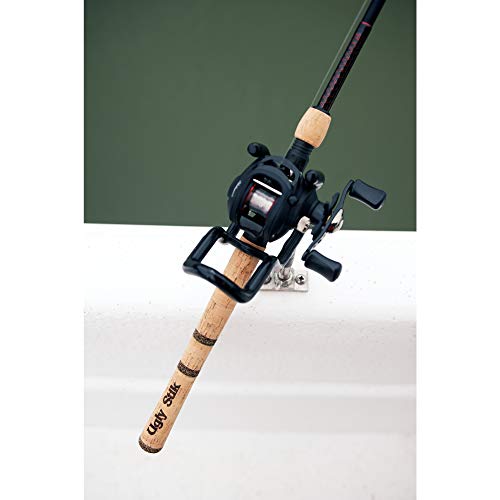 Shakespeare Ugly Stik 10’6” Elite Salmon/Steelhead Casting Rod, Two Piece Salmon/Steelhead Rod, 10-20lb Line Rating, Medium Heavy Rod Power, Medium Fast Action, 1/2-1 1/2 oz. Lure Rating