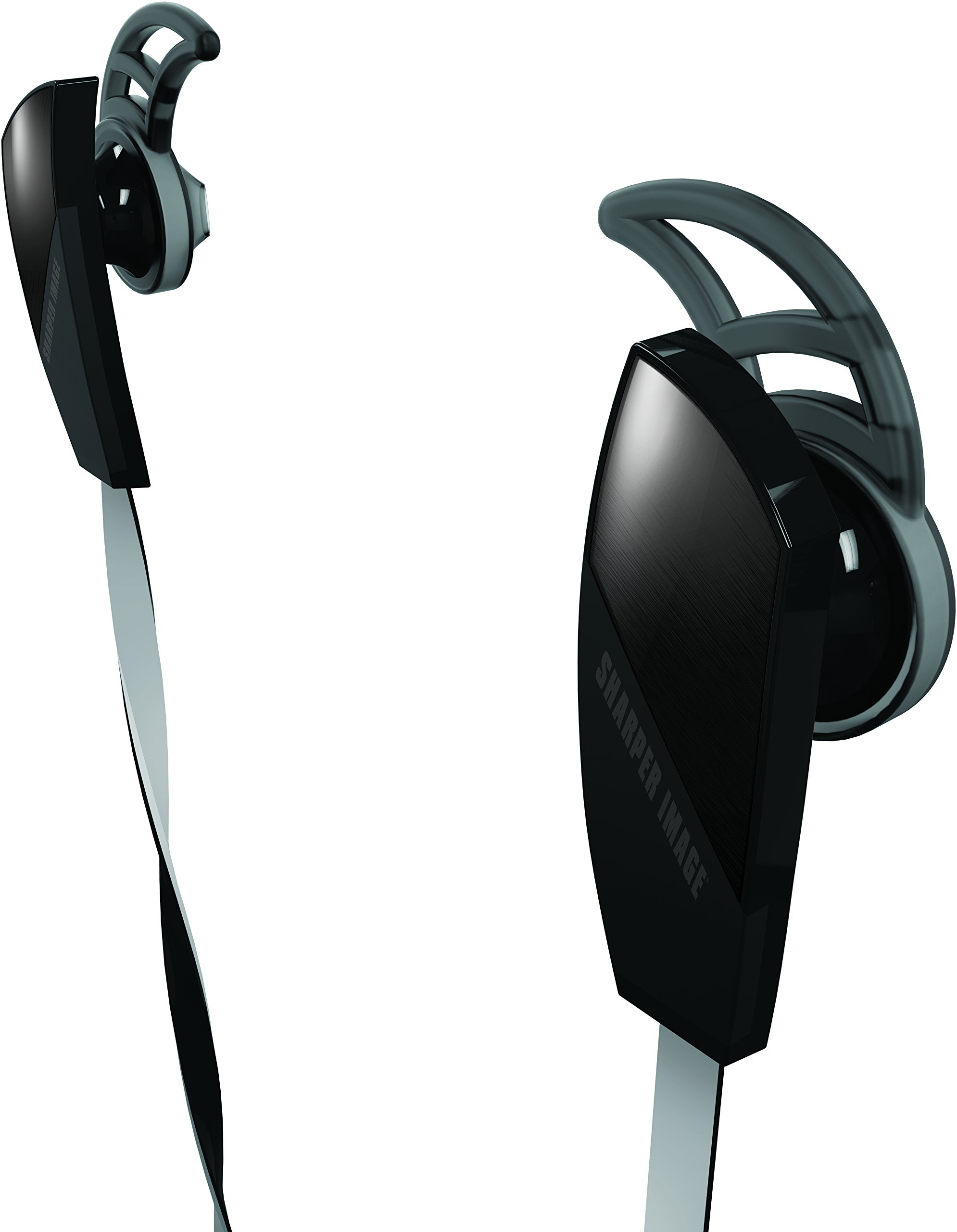 SHARPER IMAGE SHP888OR Premium Sport Earbuds For Running and Exercise Activities, Built-in Mic, Compatible with All Devices, Orange