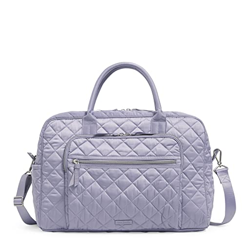 Vera Bradley Women's Performance Twill Weekender Travel Bag, Lavender Sky, One Size