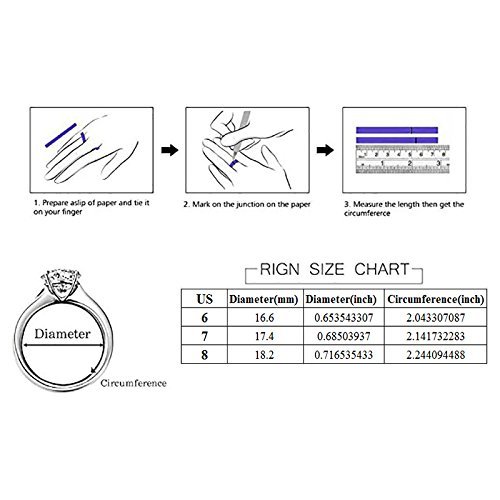 TONGZHE 3mm I Love You More Wedding Band Ring in Antique Sterling Silver 925 with US Size 6