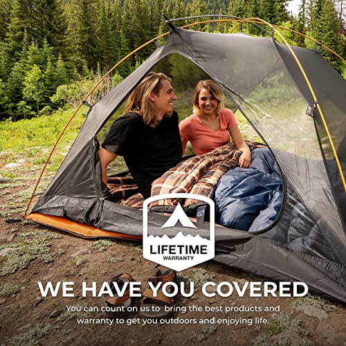 TETON Sports Mammoth Queen Size Sleeping Bag- Double Sleeping Bag β A Warm Bag the whole family can enjoy β Great Sleeping Bag for Camping, Hunting and base camp. Compression Sack Included Blue