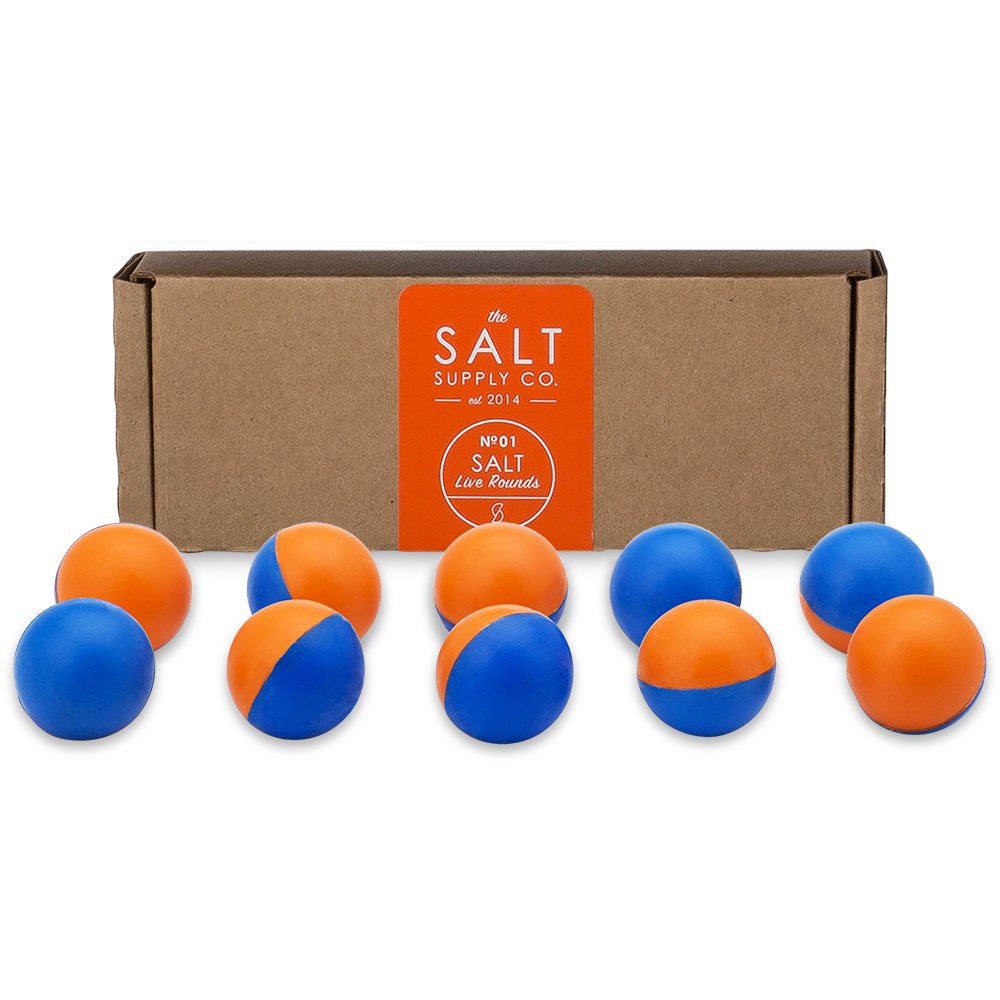 Salt Supply Pepper Spray + Tear Gas Rounds for The SALT Self Defense Gun (10-Pack)