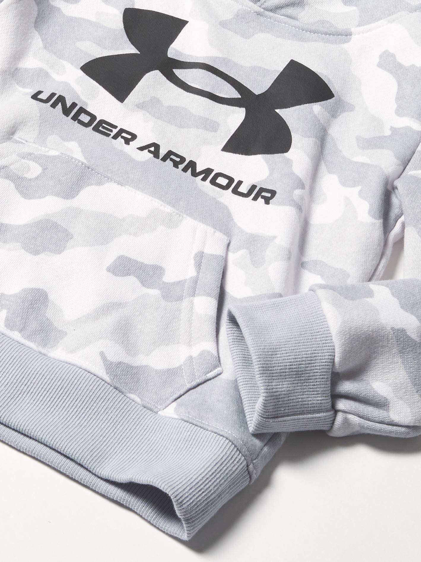 Ua Rival Symbol Hoodie Set White