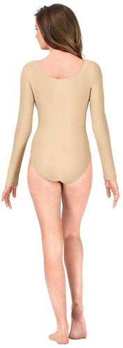 Theatricals Womens Long Sleeve Dance Leotard Royal M D5103