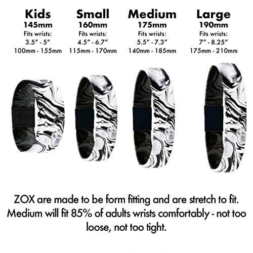 ZOX Bracelets β You Got This | Stretchy Elastic Band with Motivational Affirmations and Beautiful Artwork, Great Gift for Men, Women, and Kids (Small)