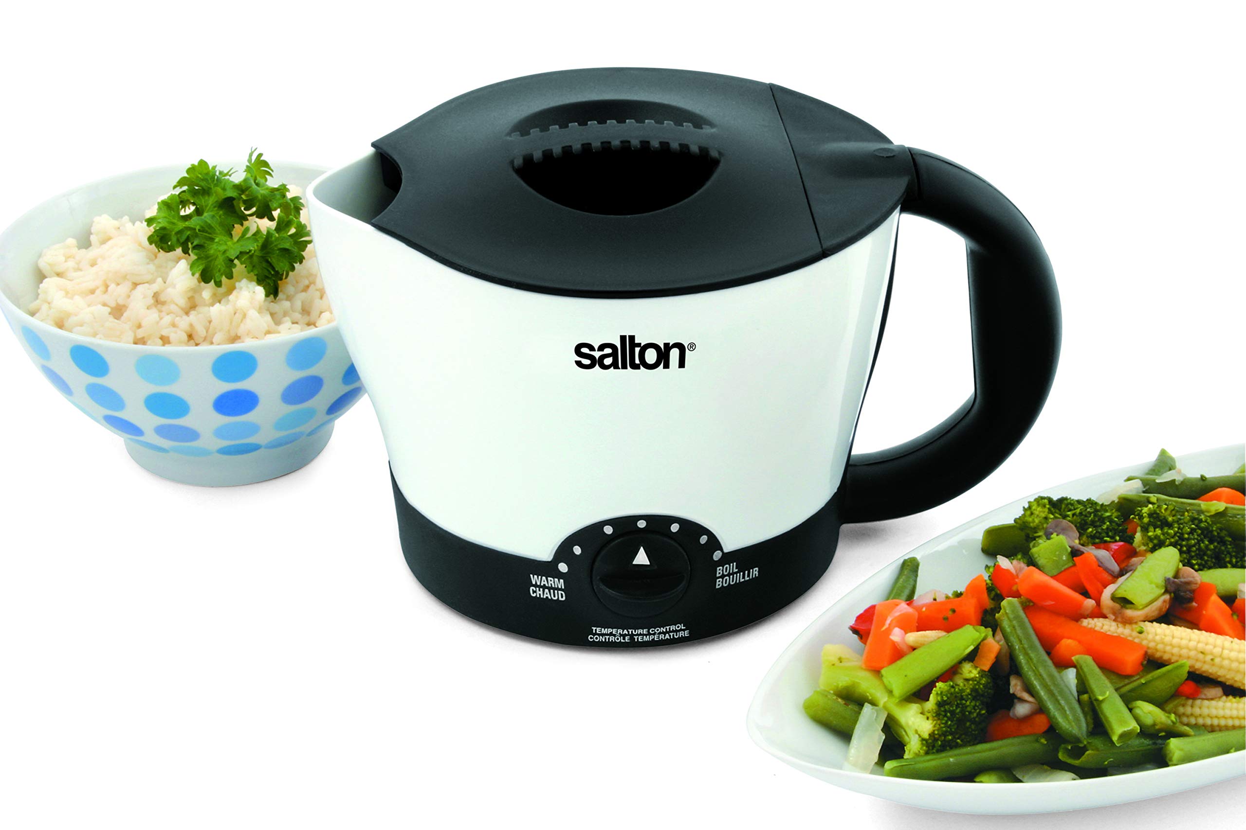 Salton MP1206 Multi-Pot, Boil up to 4-Cups of Water, White