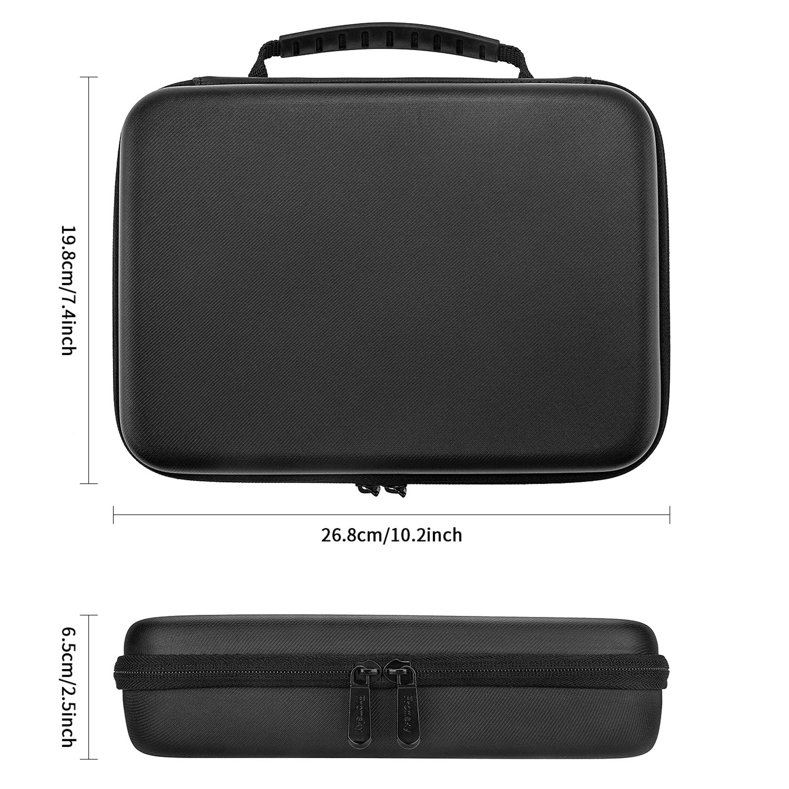 Yinke Case for Philips Norelco Multigroom Series 5000/ Series 7000, MG5750/49/ MG7750/49 Beard Trimmer & attachments, Travel Storage Bag Hard Case Organizer