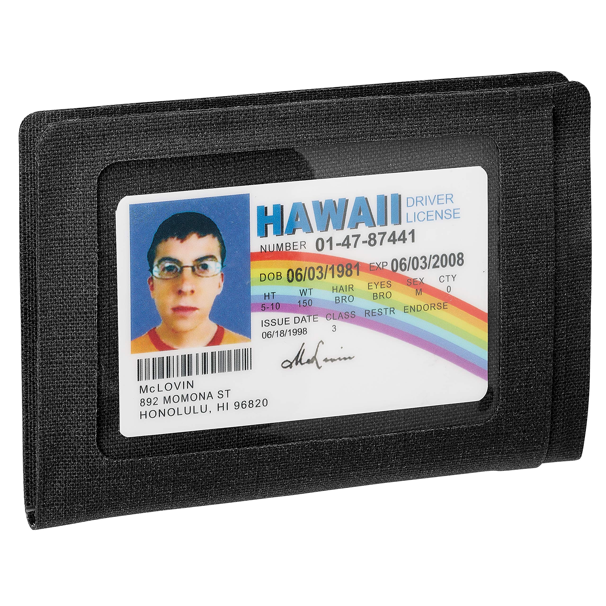 Skog Å Kust Plånbok Floating Waterproof Wallet | Perfect for Boating, Kayaking and Other Outdoor Activities | Bifold Black