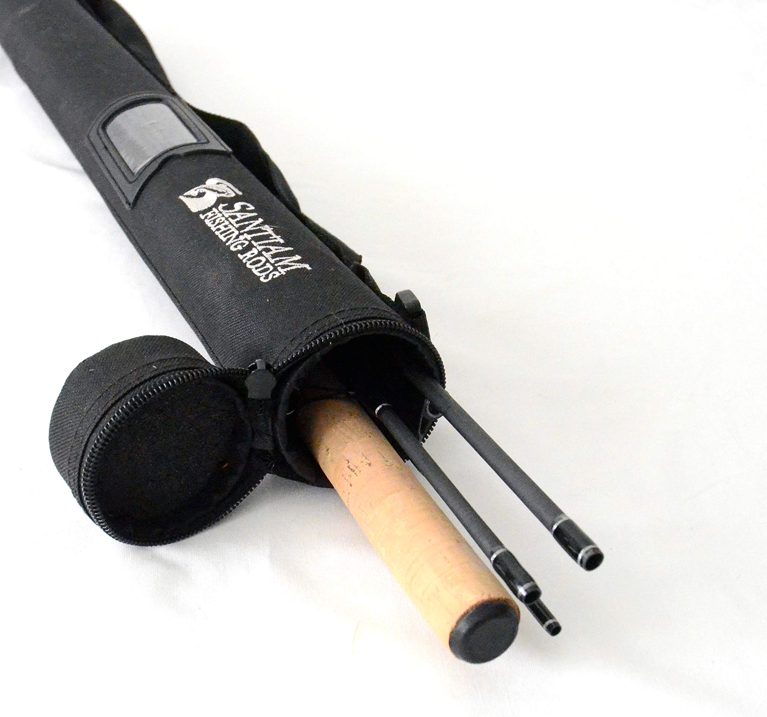 Santiam Fishing Rods Travel Rod 3 Piece 5'6" 2-6LB Ultra-Light Graphite Spinning Rod