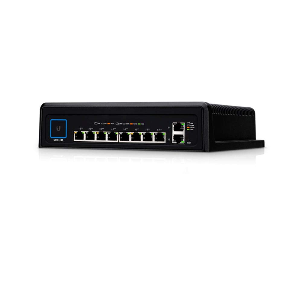 UniFi Switch 10-Port USW-Industrial Managed Gigabit - Layer 2 Switch - High-Power 802.3bt PoE++