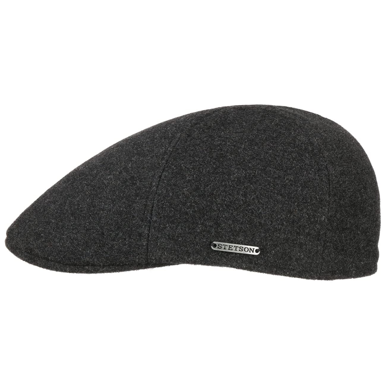Stetson Texas Wool Gatsby Cap Men Anthracite 7 1/2-7 5/8
