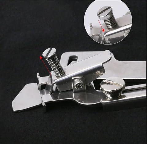 Sewing Machine Presser Foot, Snap on Sewing Machine Foot, Stainless Steel Sewing Machine Accessories (1 Pack)