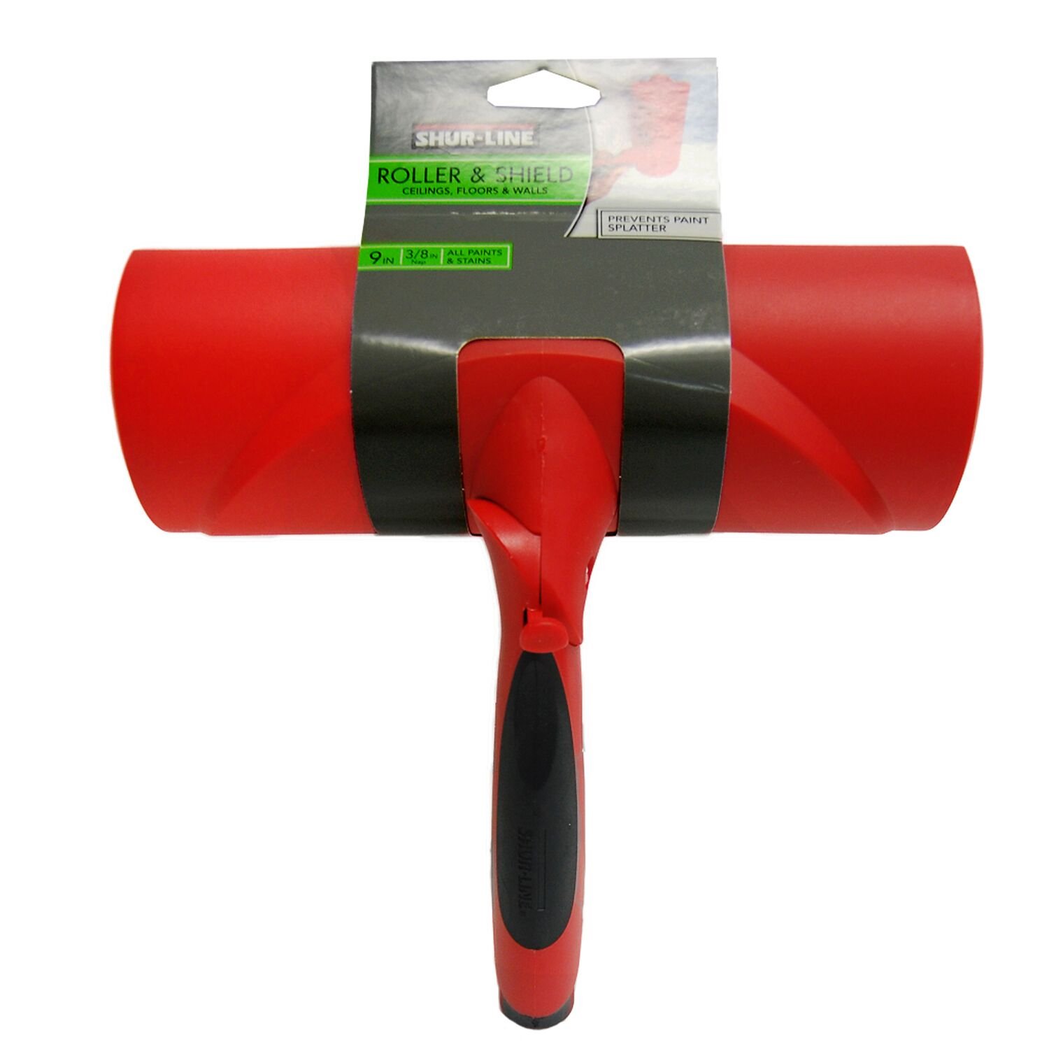 Shur-Line 3540C Premium Cut Case Ceiling Roller and Shield , Red