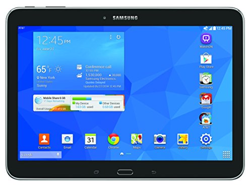 Test Samsung Galaxy Tab 4 4G LTE Tablet, Black 10.1-Inch 16GB (Verizon Wireless)