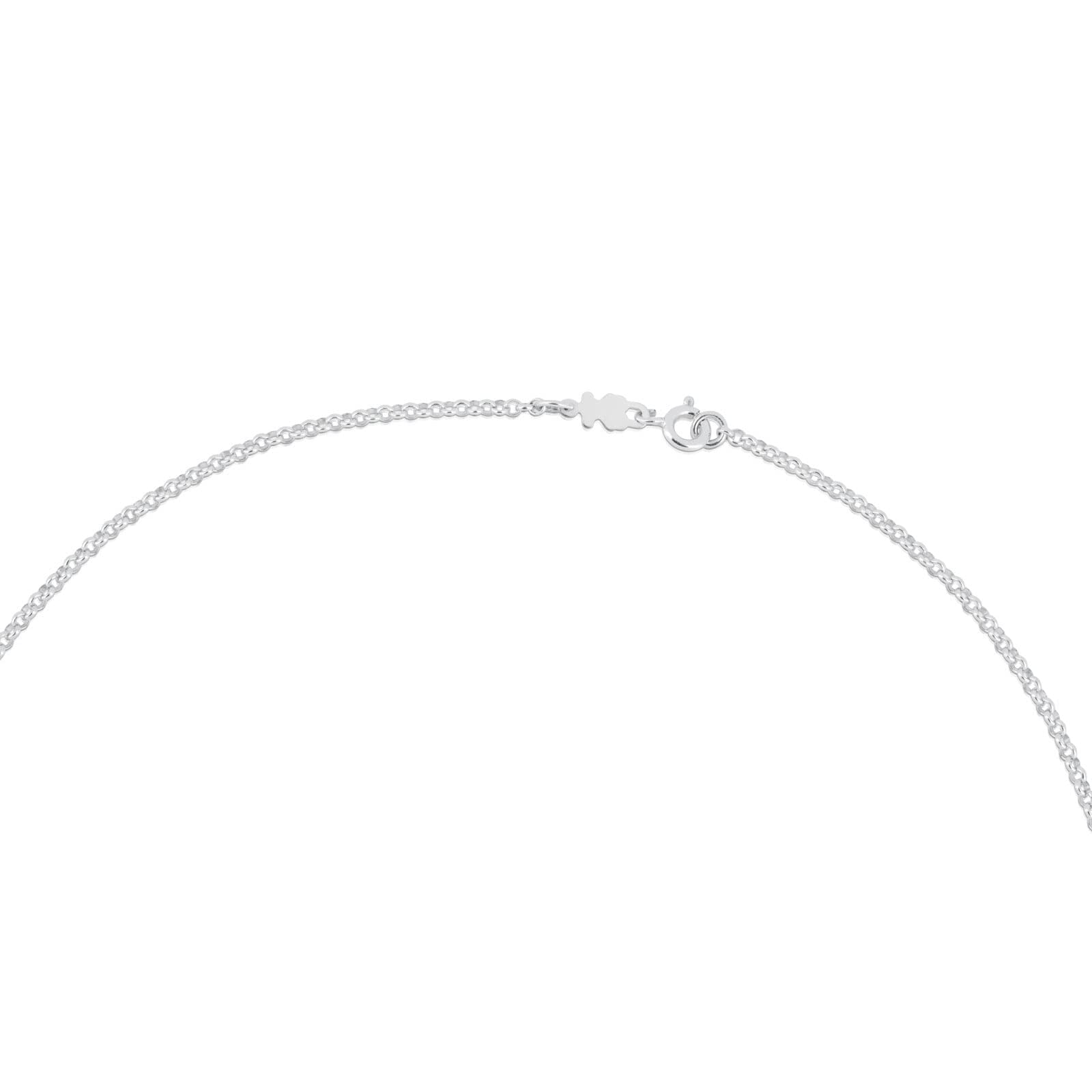 TOUS Sterling Silver Choker for Women, Length: 45 cm Chain Collection