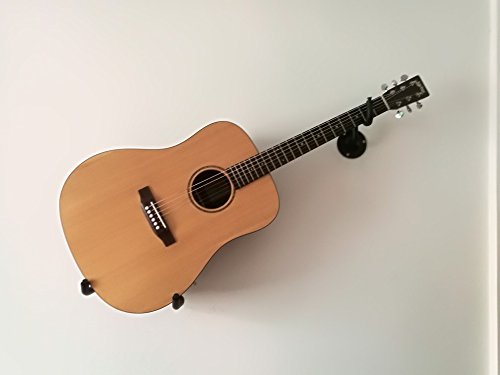 WESOLO Guitar Wall Mount Slatwall Horizontal Guitar Wall Hanger Holder Bass Rack Hook