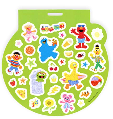 Sesame Street Shaped Sticker Book | Cookie Monster | Over 300 Themed Stickers