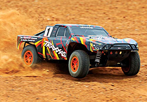Traxxas Slash 4X4 1/10 Scale 4X4 Short Course Truck, Orange