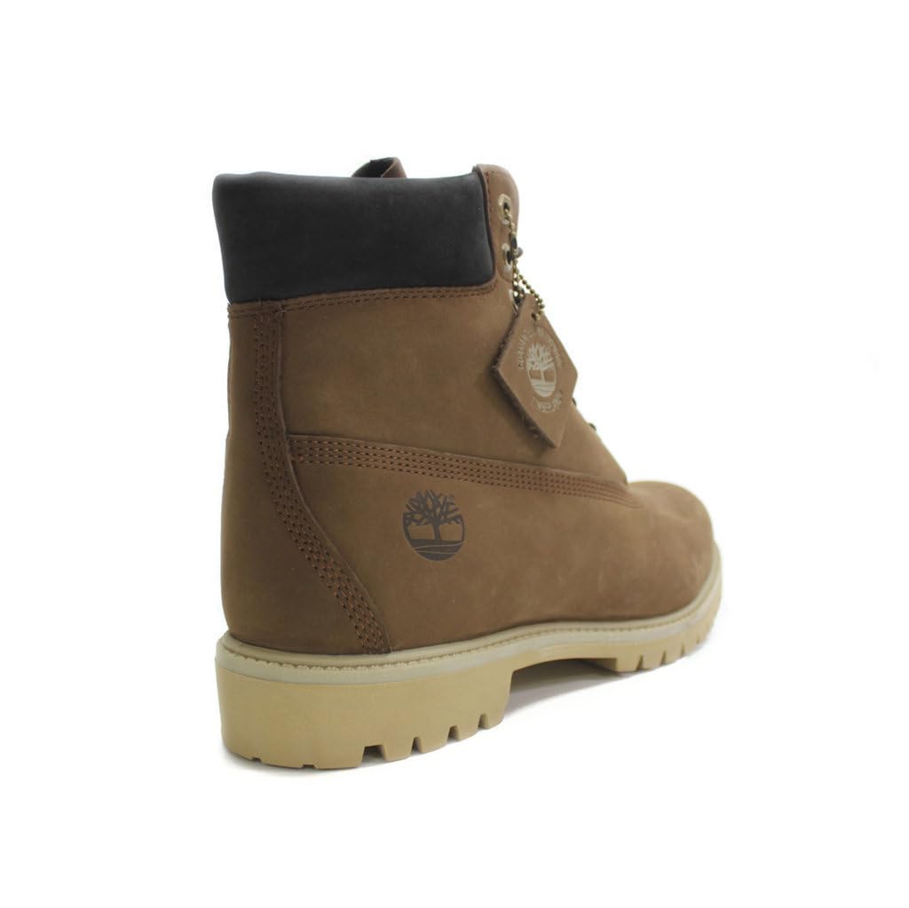 Timberland Men's 6 Inch Premium Boot Fashion, Dark Brown Nubuck, 12