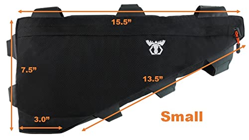 Trail Mountain Bike Full Frame Bag | Bicycle Touring, Bikepacking, Commuting Pack | Trail/Mountain Small, Medium, Large
