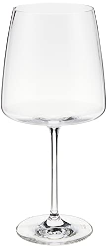 Zwiesel Glas Tritan Crystal Sensa Collection, Burgundy Red Wine Glass 24 Ounce, Set of 2