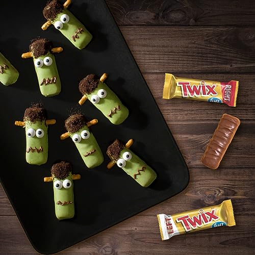 TWIX Fun Size Caramel Cookie Chocolate Candy Bars - 10.83 oz Bulk Candy Bag