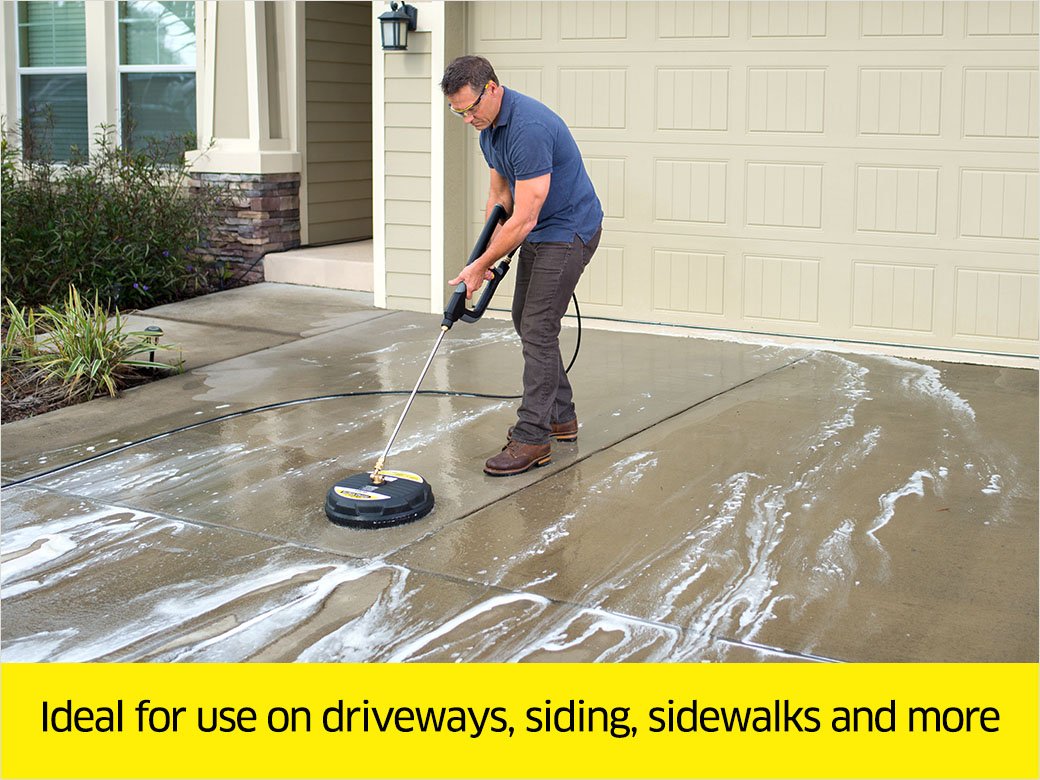 Sun Joe SPX3000 2030 Max PSI 1.76 GPM 14.5-Amp Electric Pressure Washer & Karcher Multi-Purpose Cleaning Pressure Power Washer Detergent Soap, 1 Gallon