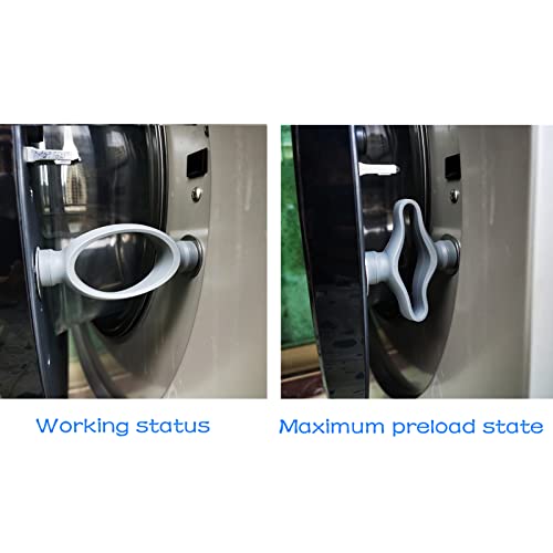 washing machine door prop,prevent holdy moldy Helps your Washer Dry Properly to Prevent Odors (dark grey)