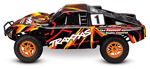 Traxxas Slash 4X4 1/10 Scale 4X4 Short Course Truck, Orange