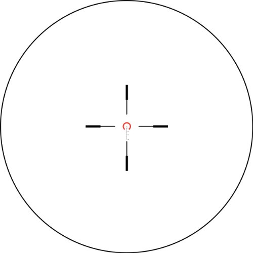 Trijicon VCOG 1-6x24 Horseshoe Dot Crosshair .308/175 Riflescope