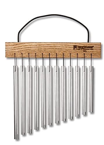 TreeWorks Chimes Handheld Single Row Bar Chimes Percussion Instrument — Made in U.S.A. (TRE415)
