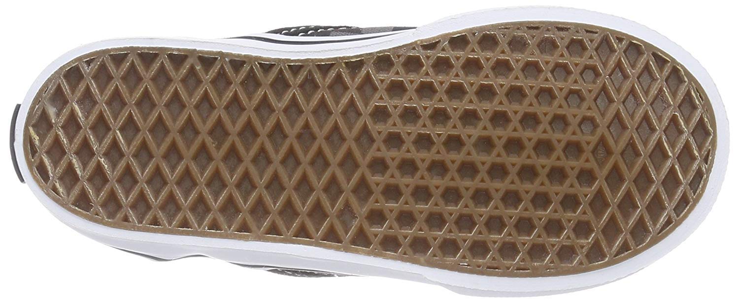 Vans Unisex-Child Classic Slip-On Core-K, Check Black/Pewter, 5 M US Toddler